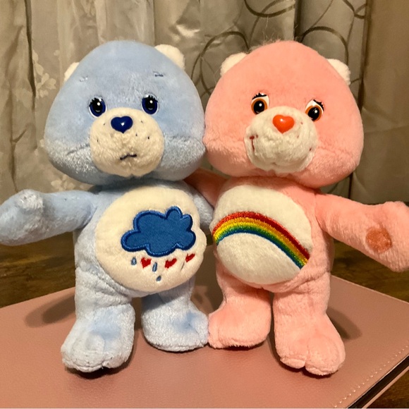 Care Bears | Toys | Care Bear Vintage Cheer Bear Grumpy Bear Set | Poshmark